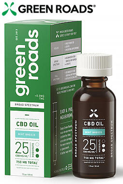 Green Roads Full Spectrum CBD Oil, 25mg/ML Review and Testing Results